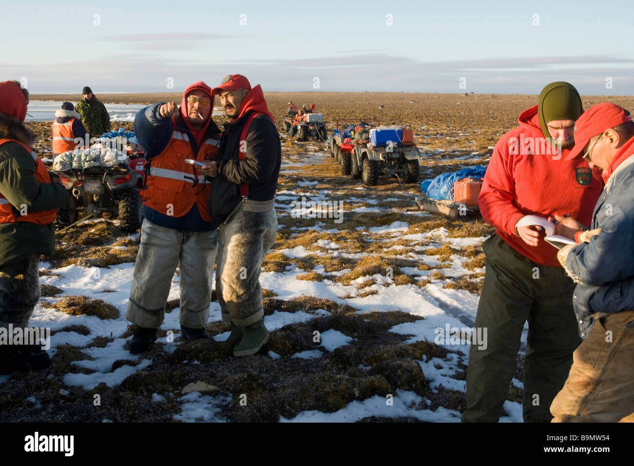 the canadian rangers arctic canada Stock Photo - Alamy