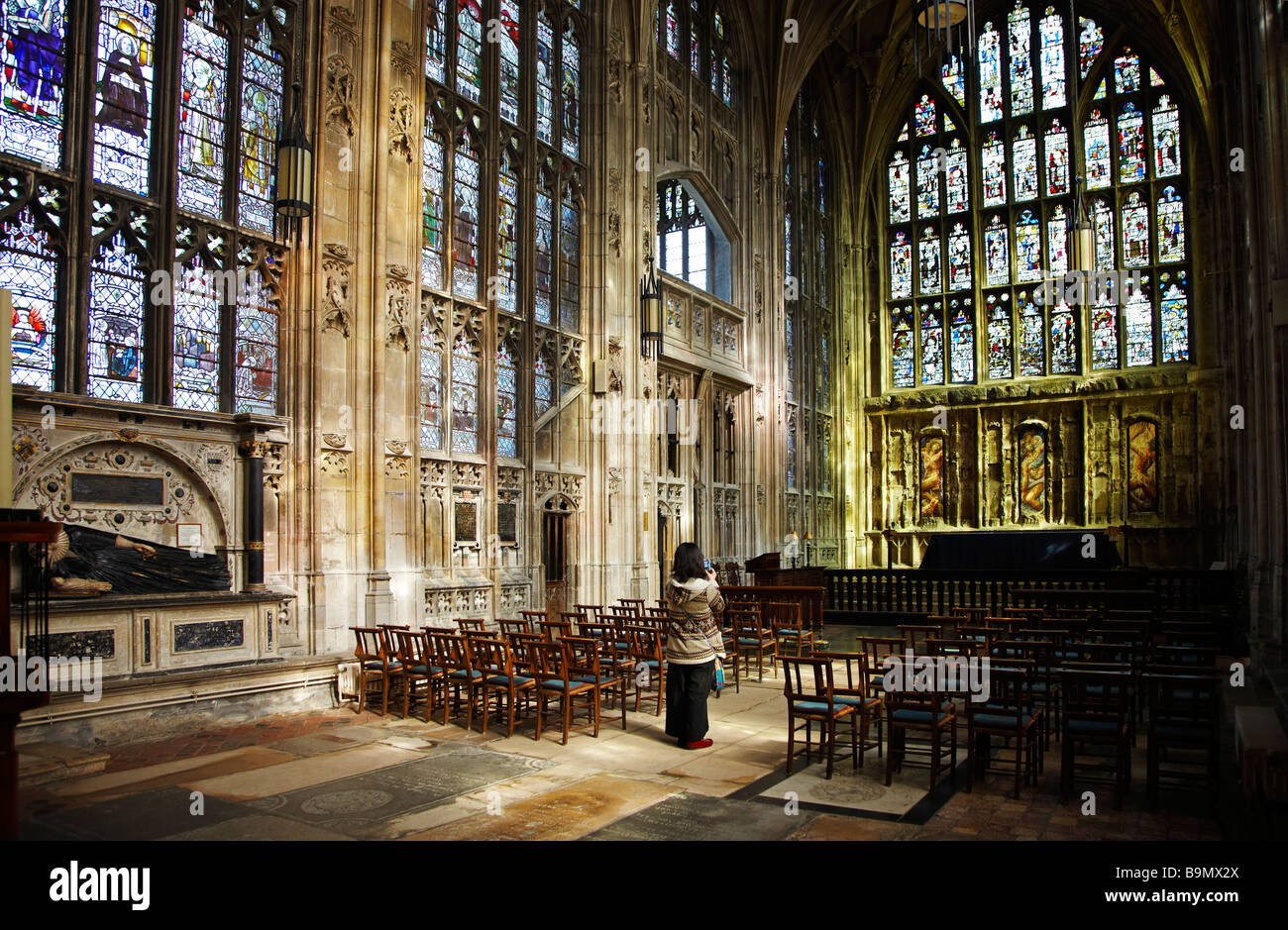 Interior of Gloucester Cathedral, England, UK Stock Photo - Alamy
