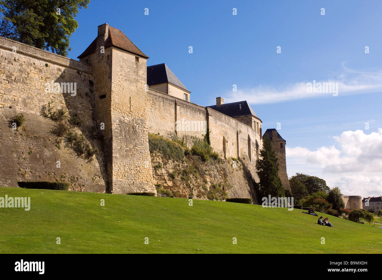 France, Calvados, Caen, Ducal castle Stock Photo - Alamy