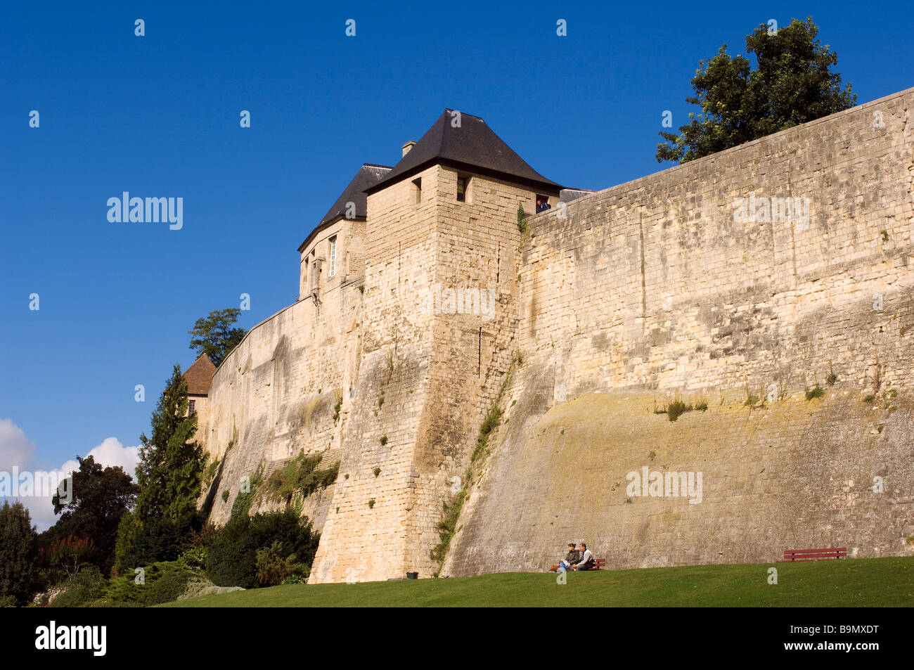 France, Calvados, Caen, Ducal castle Stock Photo - Alamy