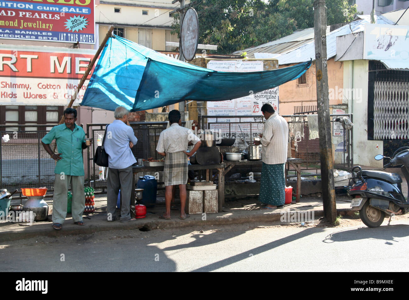 Tea stall, kerala hi-res stock photography and images - Alamy