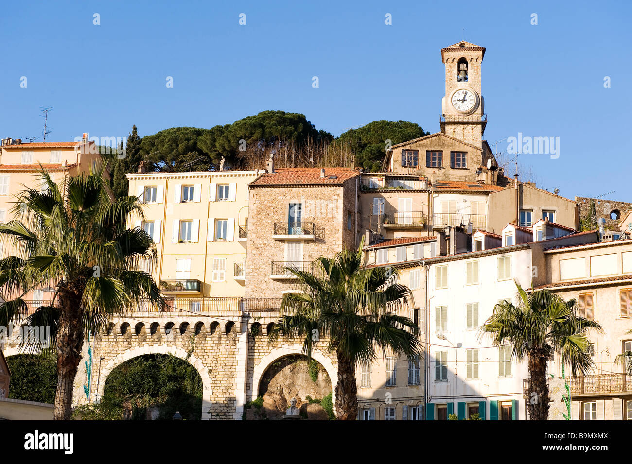 France, Alpes Maritimes, Cannes, the old Cannes, Suquet district Stock ...