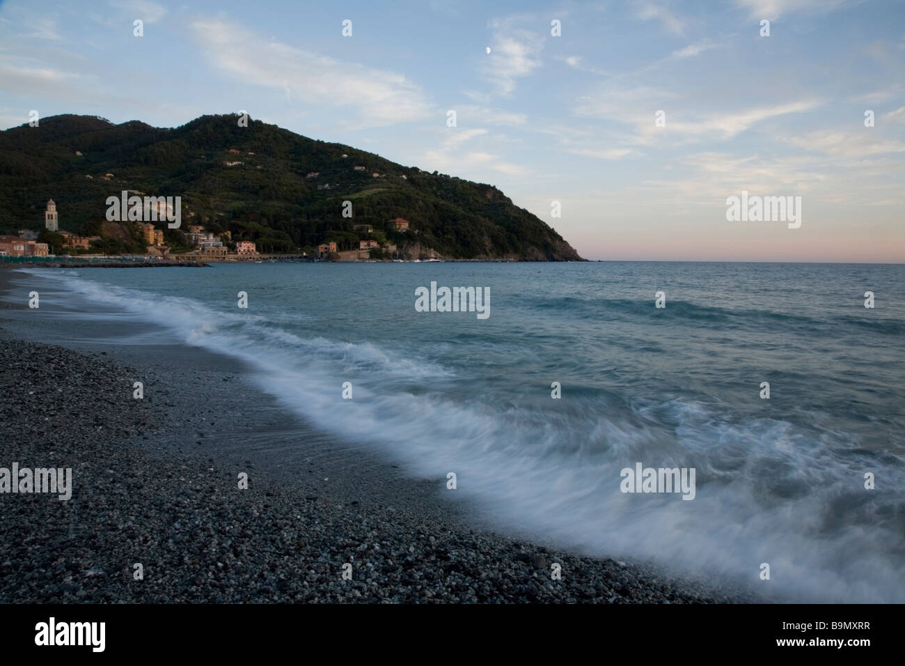 Levanto Beach Liguria Italy Stock Photo - Alamy