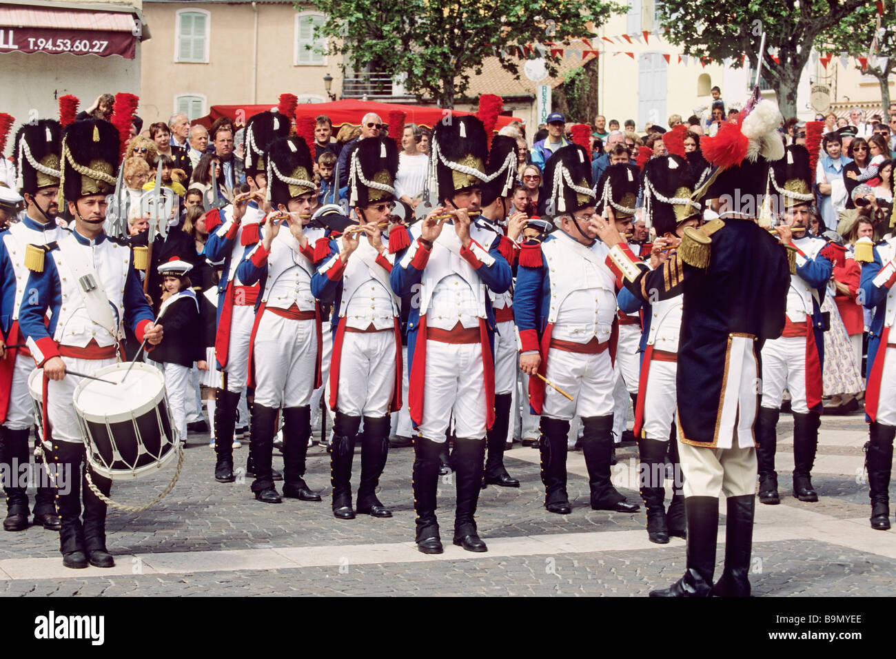 France, Var, Fréjus, Bravade, traditional celebration Stock Photo - Alamy
