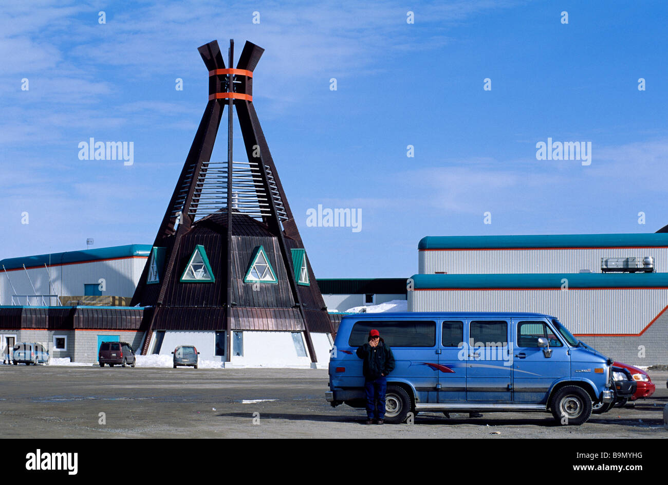 Canada, Quebec Province, James Bay, Chisasibi village, the Mitchuap ...