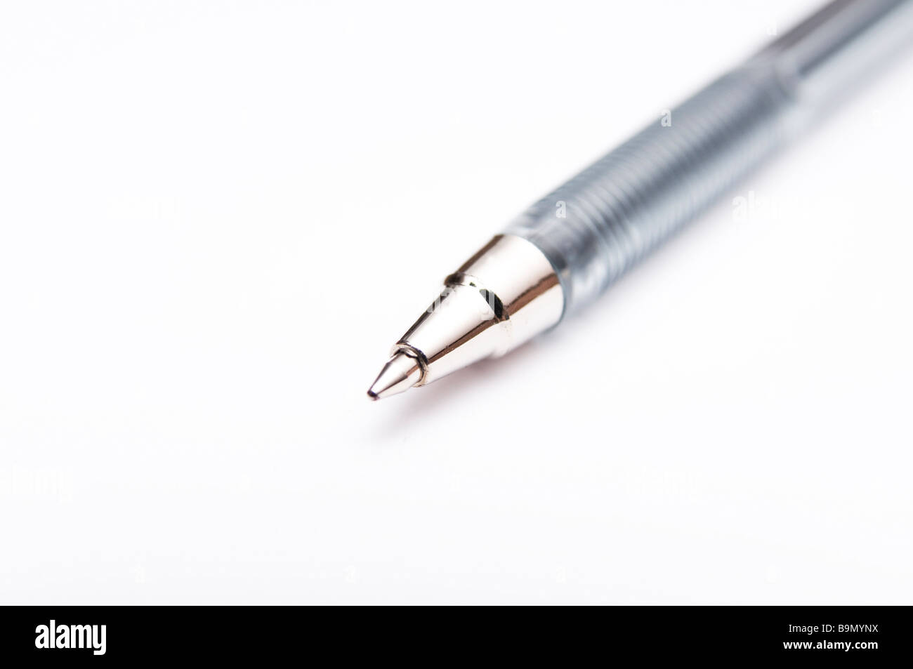 Pen on a white background isolated Stock Photo - Alamy