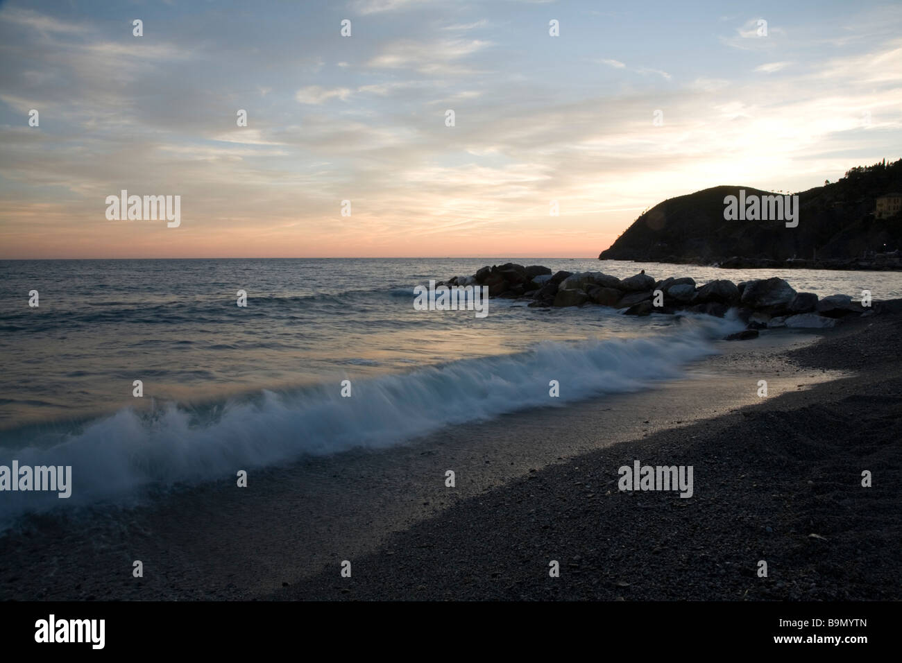 Levanto Beach Liguria Italy Stock Photo - Alamy