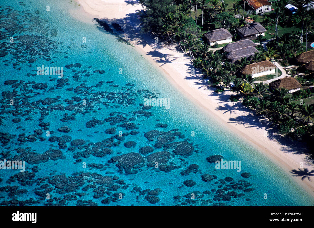 Rarotonga aerial hi-res stock photography and images - Alamy