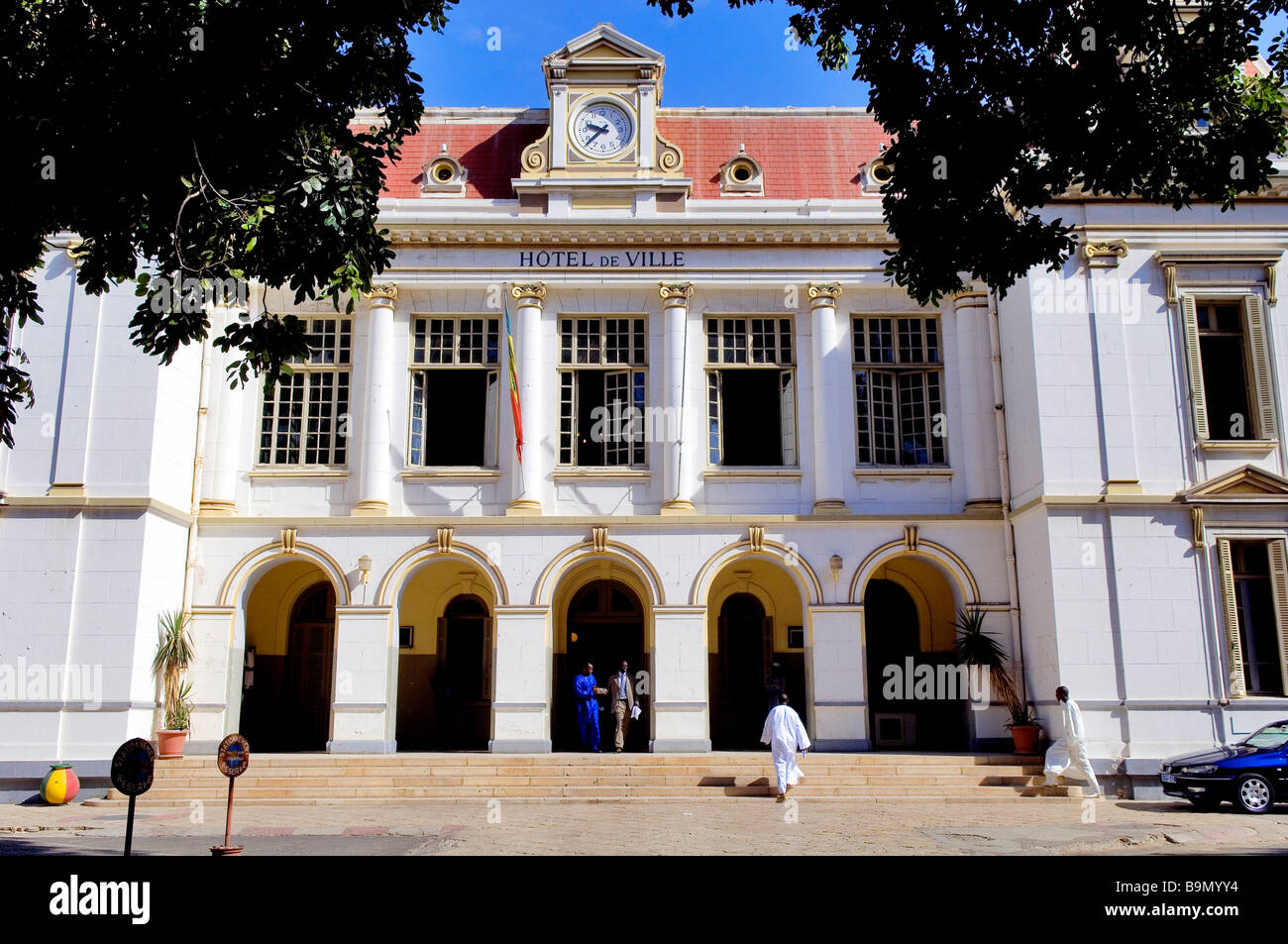 Senegal, Dakar, town hall (1914 Stock Photo - Alamy
