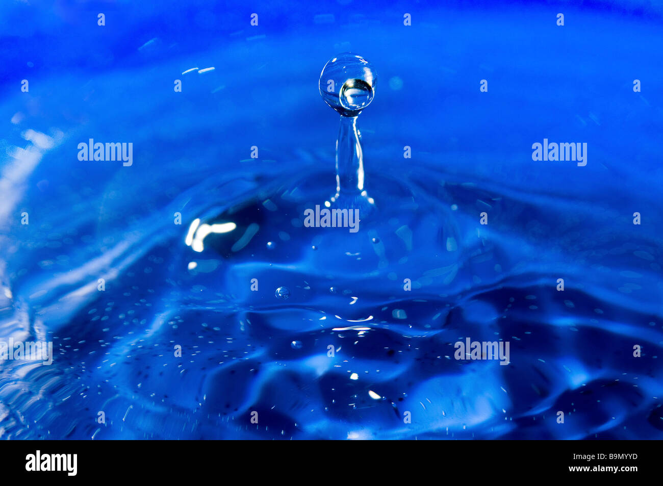 a drop of water drip Stock Photo - Alamy