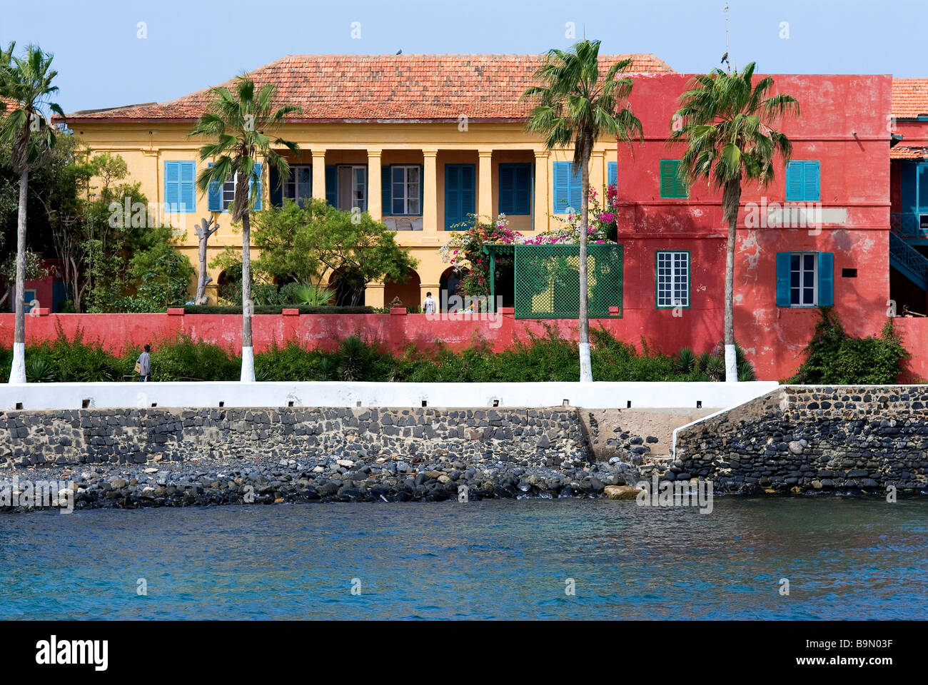 Senegal, Goree Island, classified as World Heritage by UNESCO Stock ...