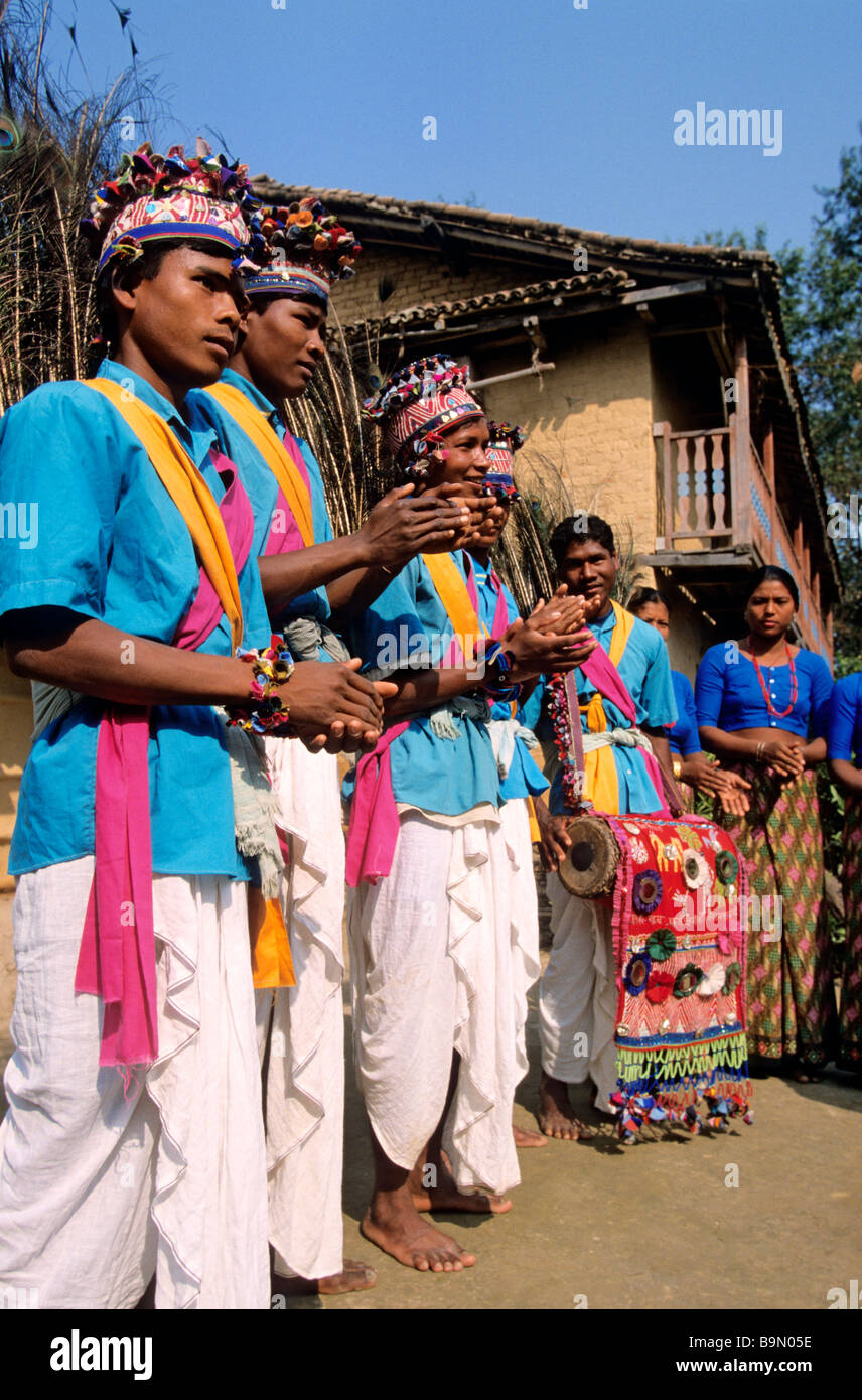 Nepal, the Terai (Madhesh), Royal Bardia National Park, fair in a Tharu ...
