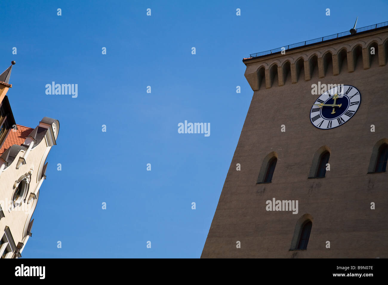 Isartor Isar Gate Munich Germany Stock Photo - Alamy