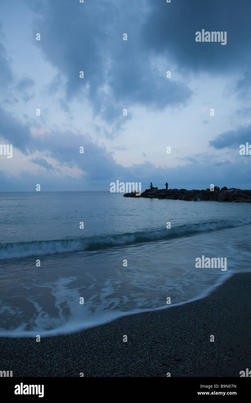 Levanto Beach Liguria Italy Stock Photo - Alamy