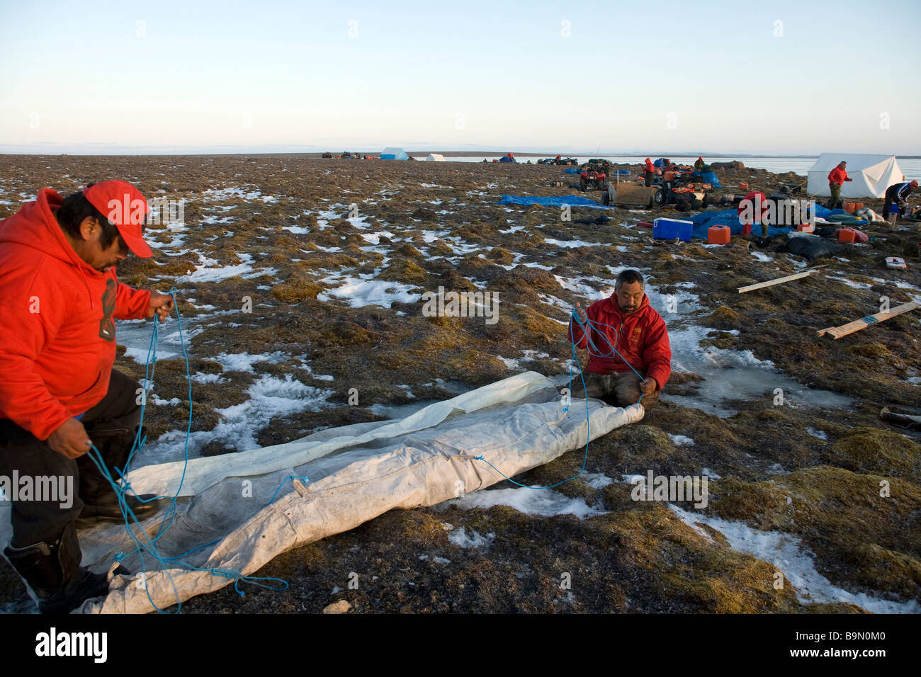 the canadian rangers arctic canada Stock Photo - Alamy