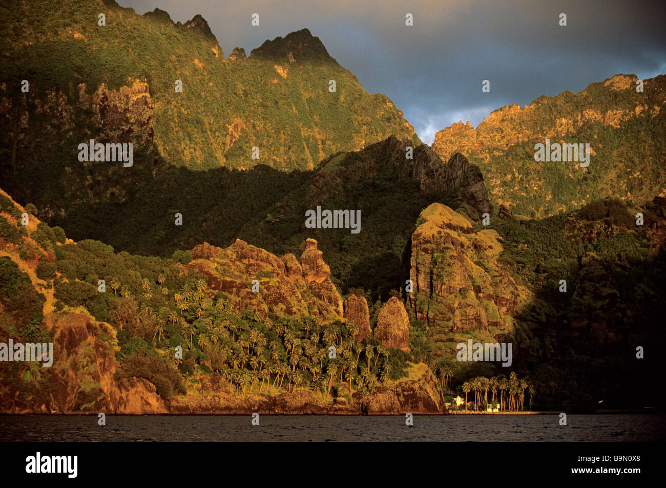 France, French Polynesia, Marquesas Islands, southern islands, Fatu ...