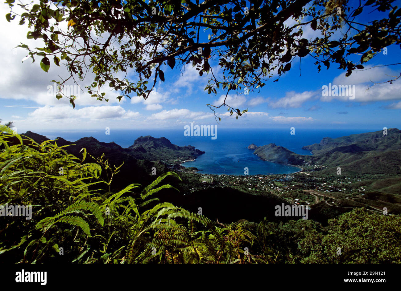 France, French Polynesia, Marquesas Islands, northern islands, Nuku ...