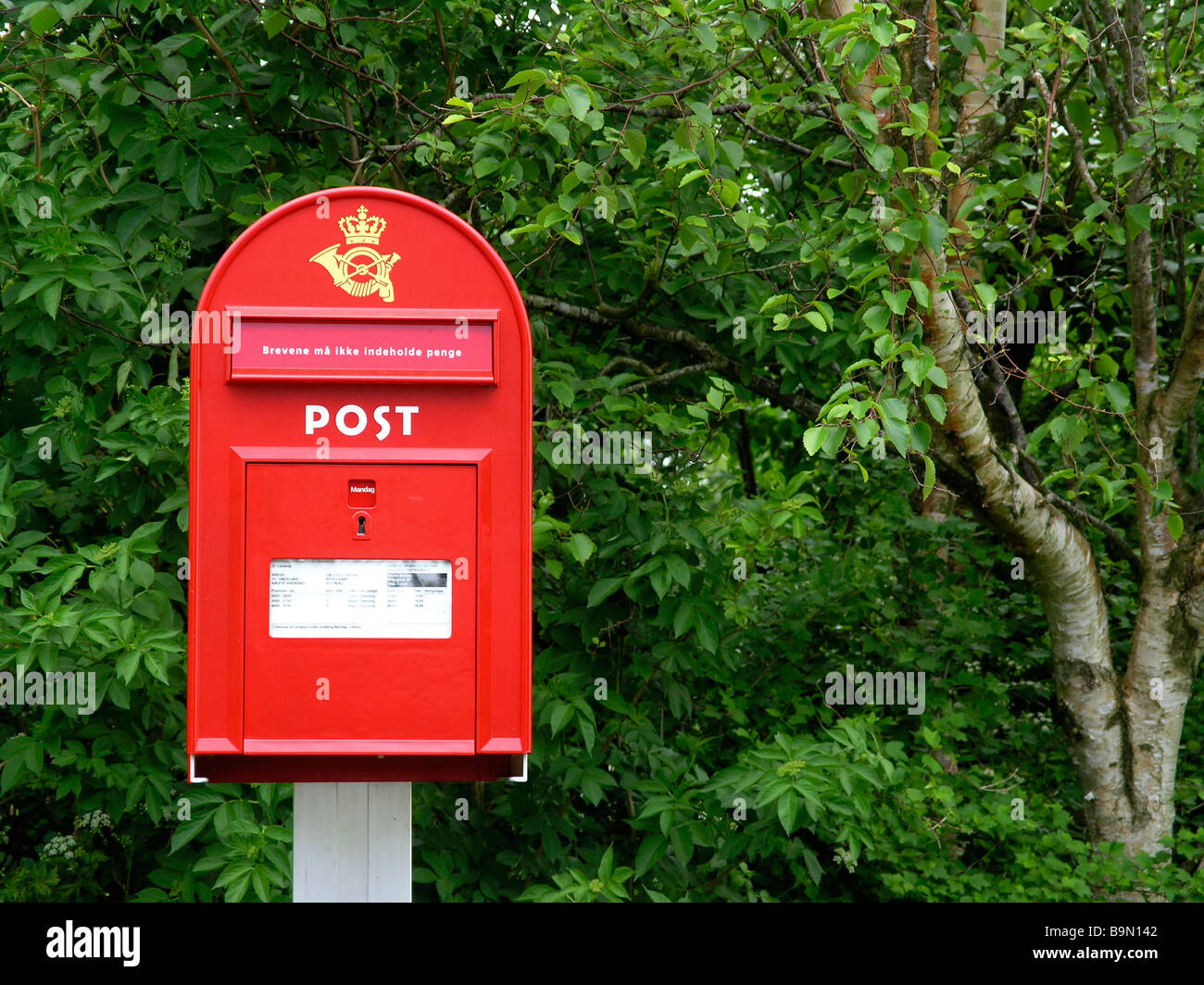 Royal danish mail hi-res stock photography and images - Alamy
