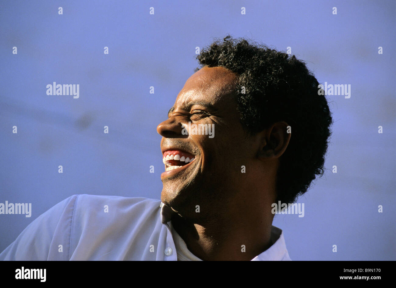 Egypt, Upper Egypt, Aswan, Nubian man portrait Stock Photo - Alamy