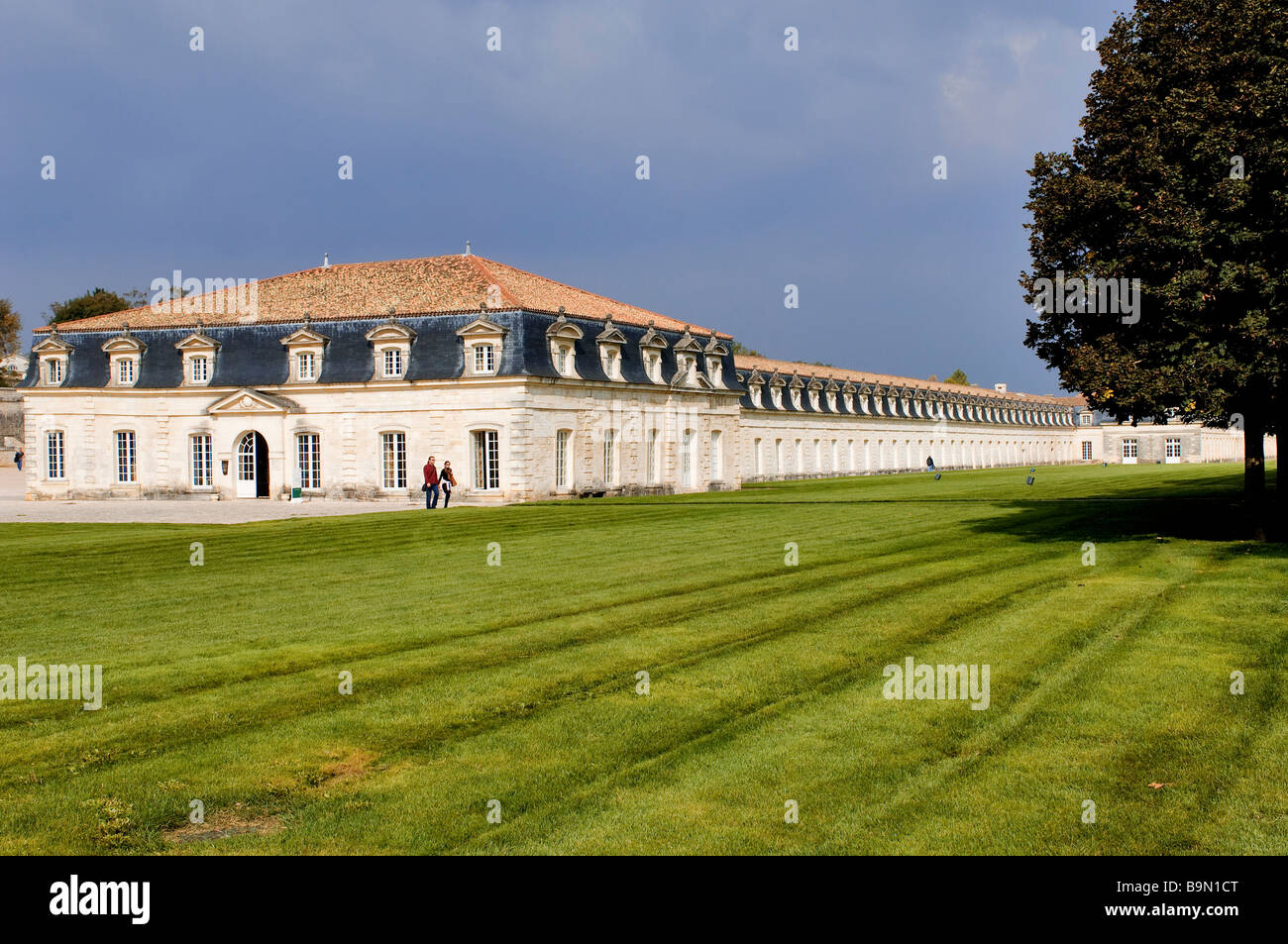 France, Charente Maritime, Rochefort, Arsenal district, the Corderie ...