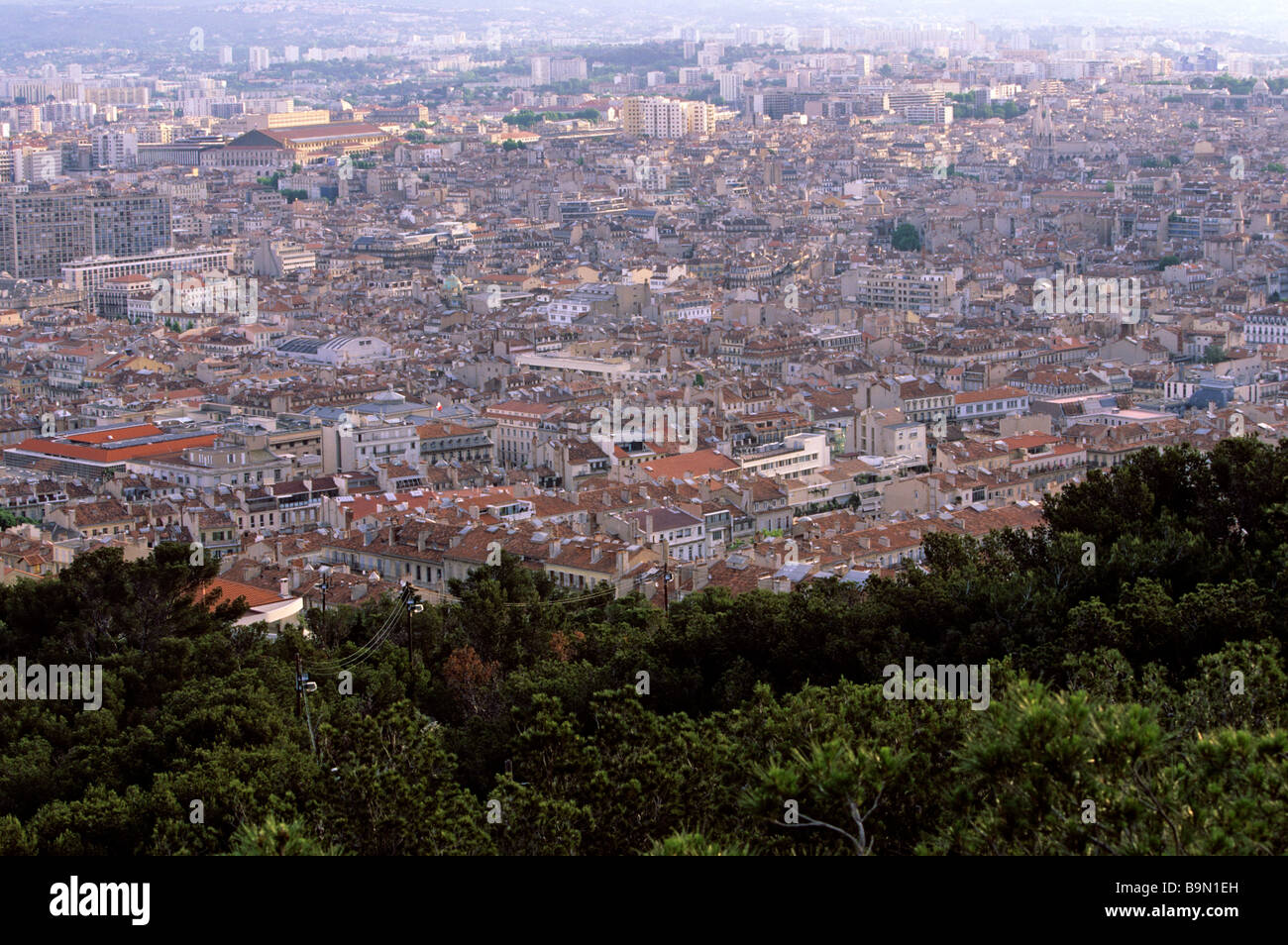 Marseille france panorama from hill hi-res stock photography and images ...