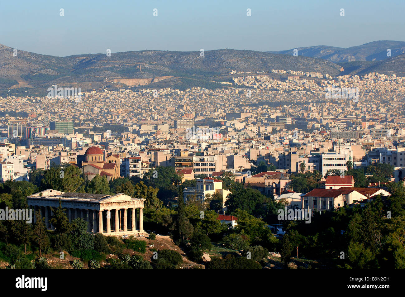 General view athens temple hi-res stock photography and images - Alamy