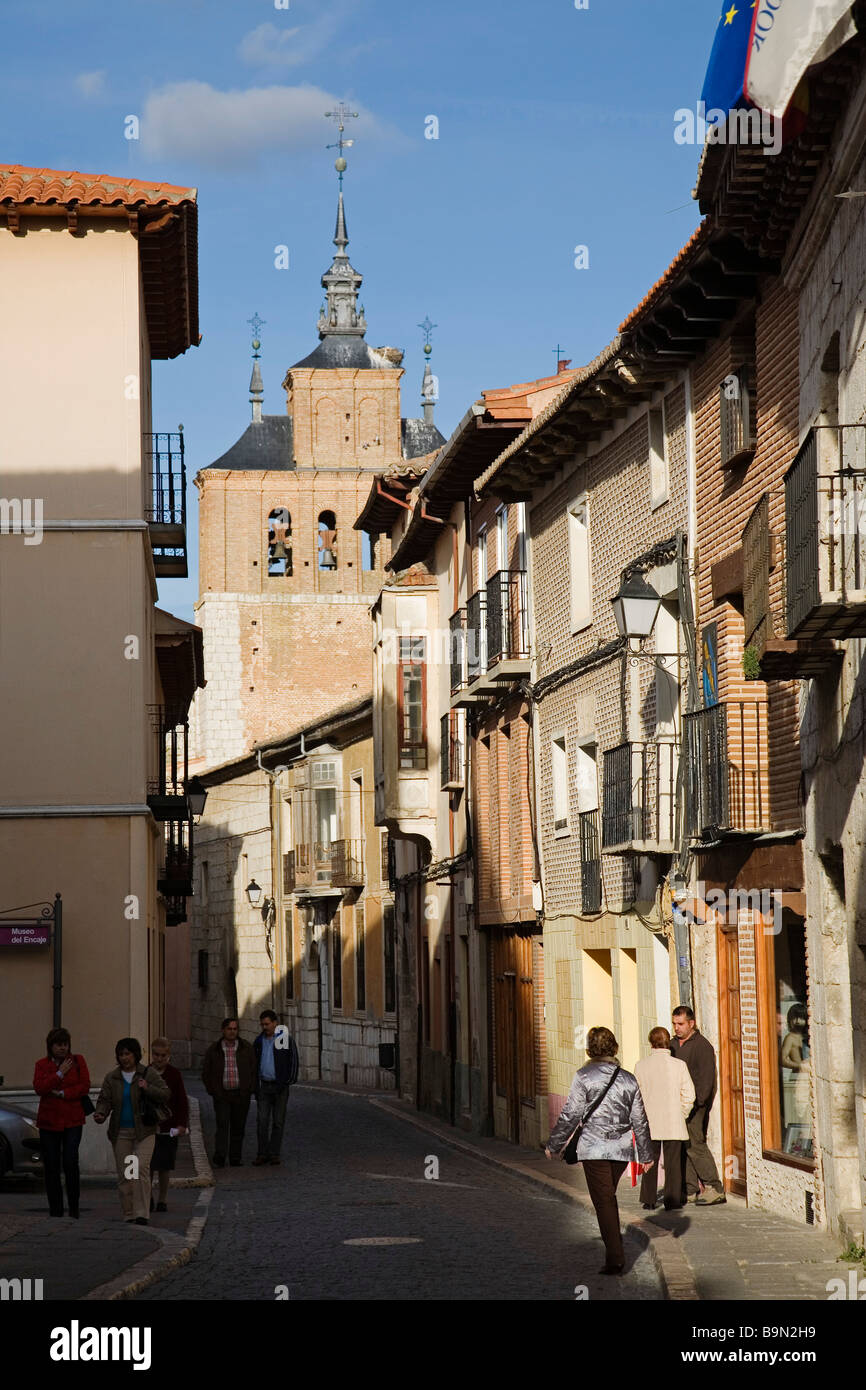 Streets of the Historic Center Tordesillas Valladolid Castilla Leon ...