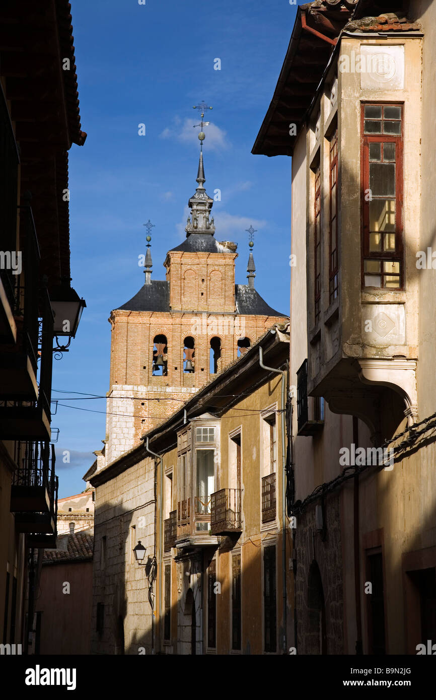 Streets of the Historic Center Tordesillas Valladolid Castilla Leon ...