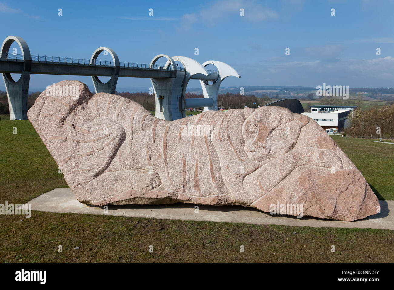 Ronald Rae Tyger Tyger Sculpture Stock Photo - Alamy