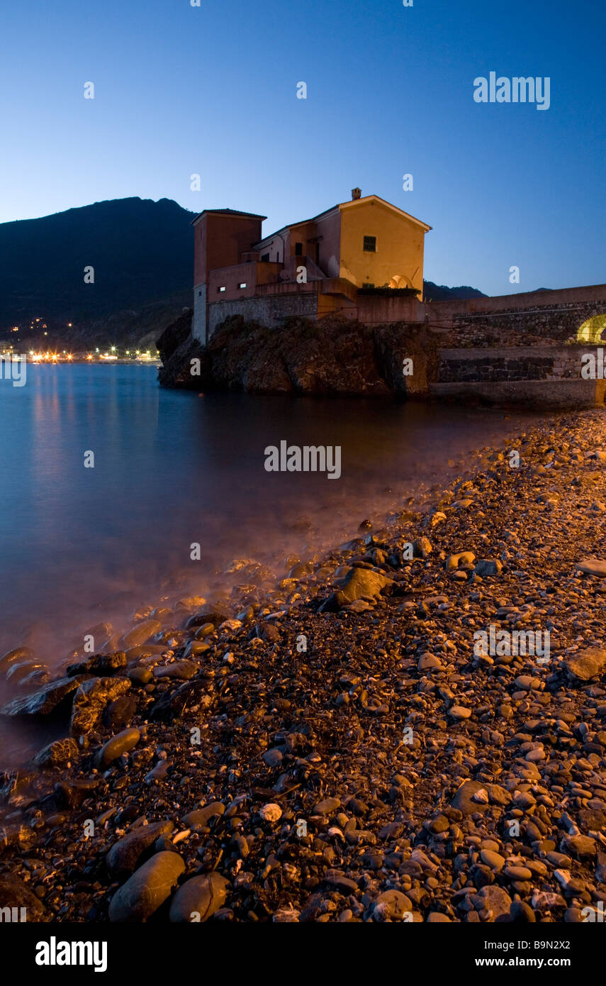 Levanto Beach Liguria Italy Stock Photo - Alamy