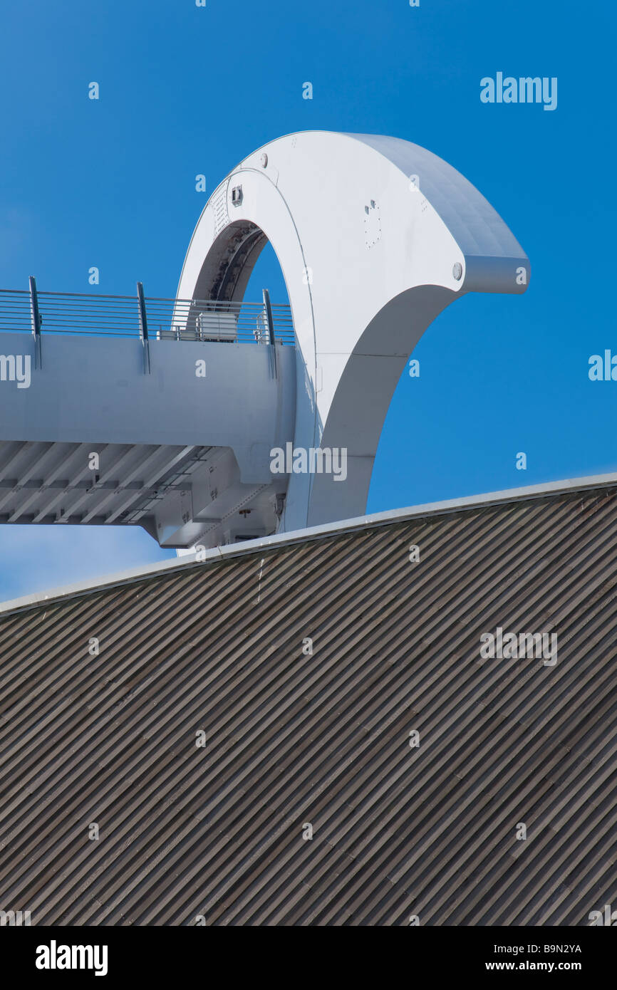 Close up detail of the Falkirk Wheel Stock Photo - Alamy