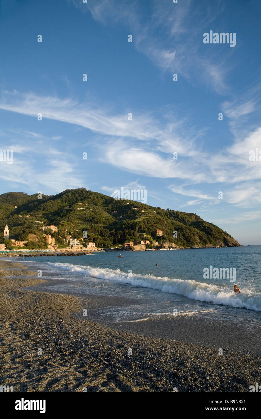 Levanto Beach Liguria Italy Stock Photo - Alamy