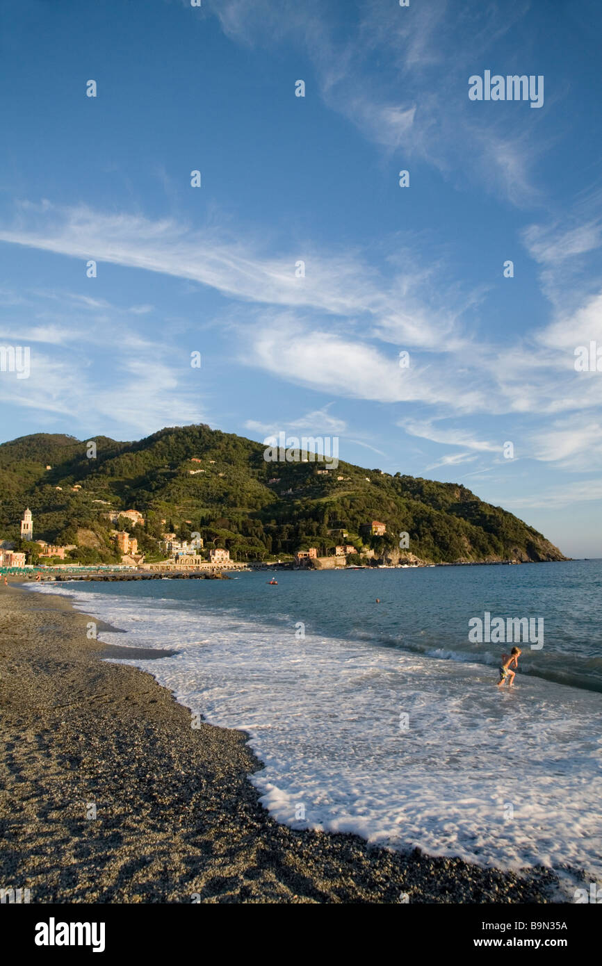 Levanto Beach Liguria Italy Stock Photo - Alamy