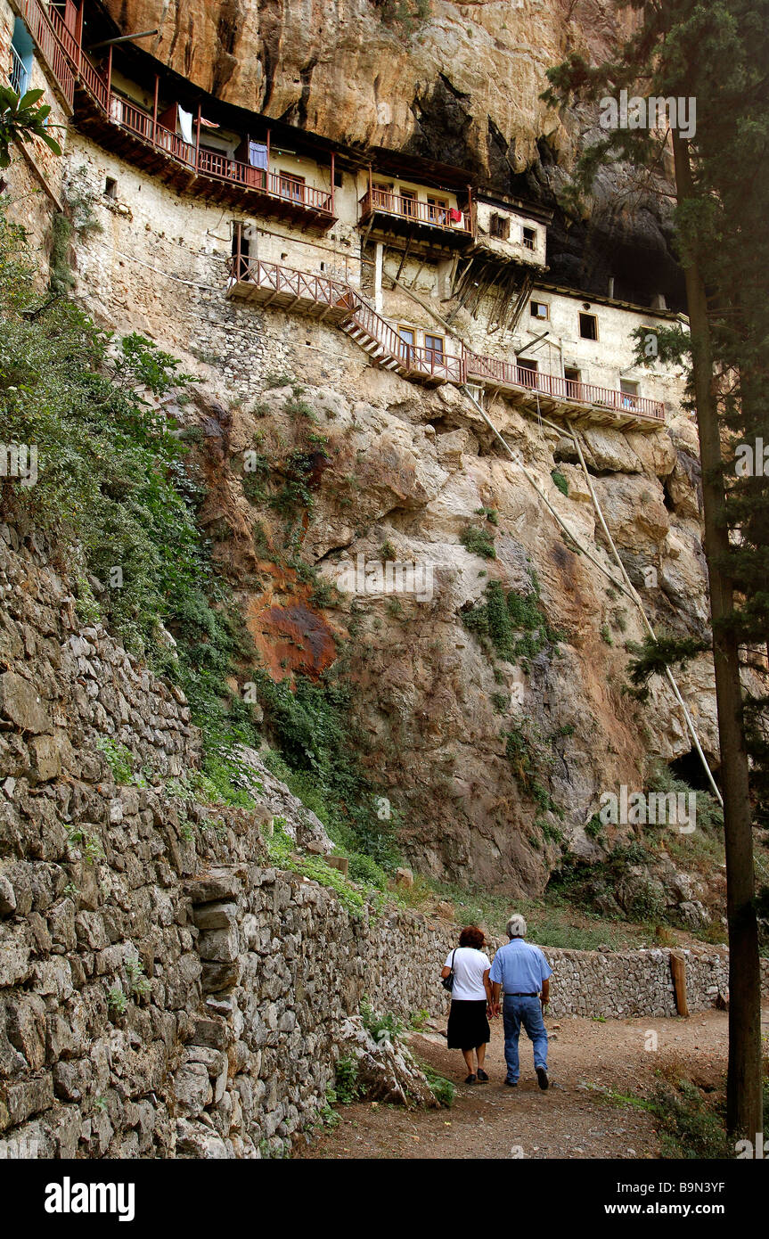 Greece, Peloponnese, Loussios monasteries, Agios Ioannis Prodromou ...