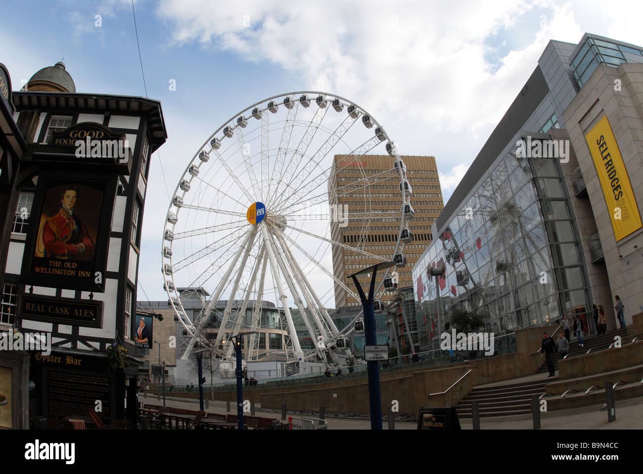 Big Wheel Manchester Stock Photo - Alamy