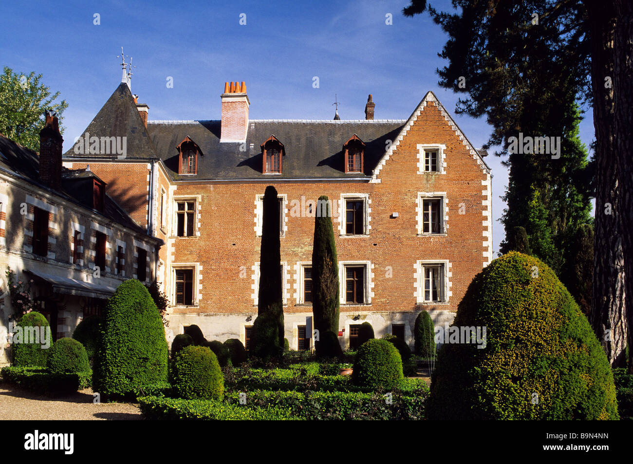 France, Indre et Loire, Amboise, Le Clos Luce castle, Leonardo Da Vinci ...