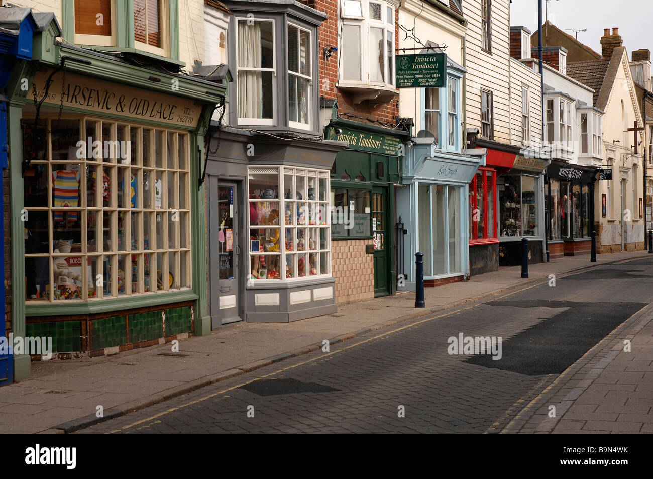 harbour street whitstable with many independent shops shopping and ...