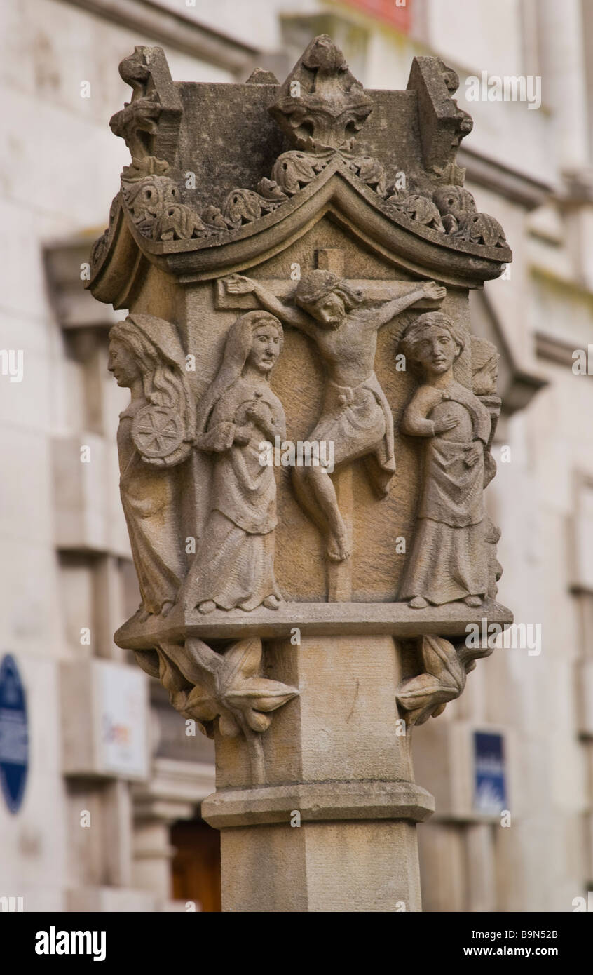 Medieval town cross hi-res stock photography and images - Alamy