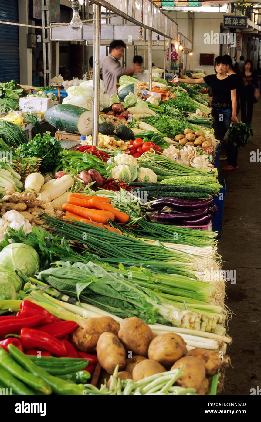 Hangzhou food market hi-res stock photography and images - Alamy
