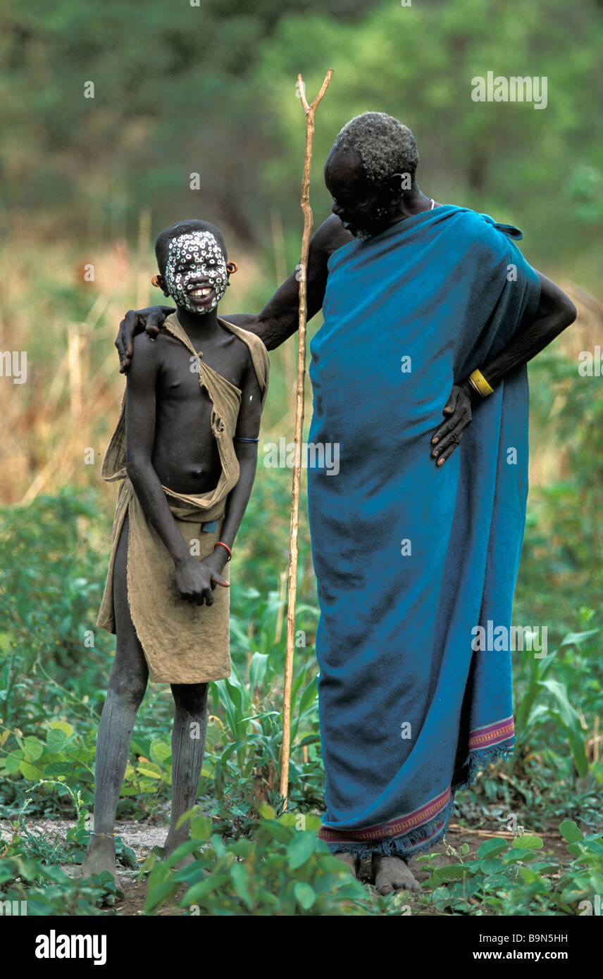 Ethiopia, Lower Omo Valley, classified as World Heritage by UNESCO ...