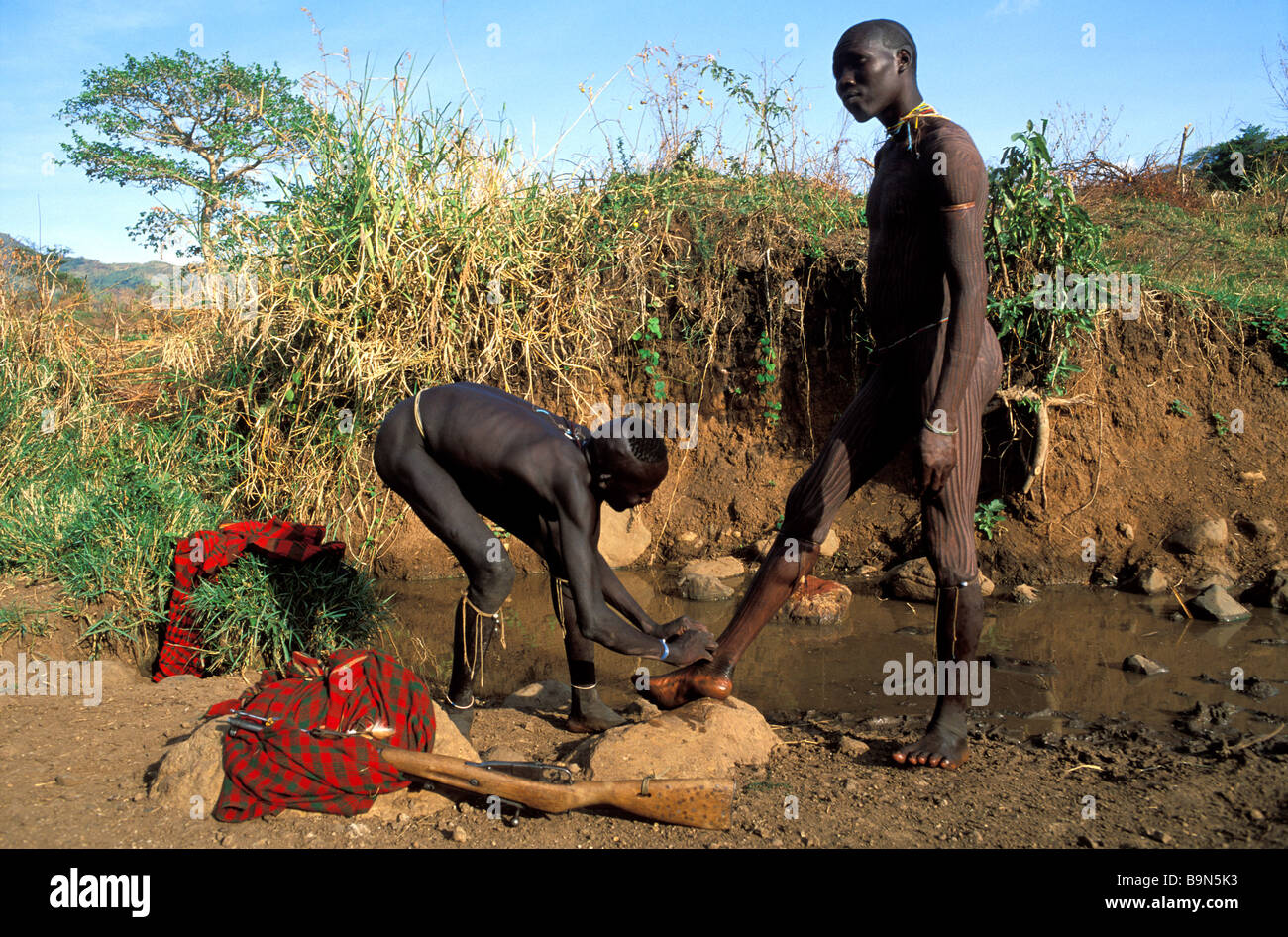 Ethiopia, Lower Omo Valley, classified as World Heritage by UNESCO ...
