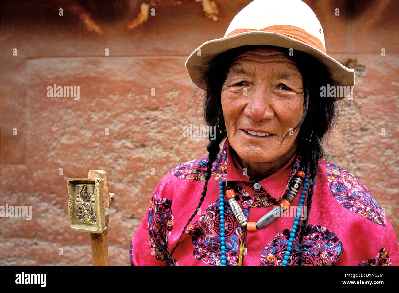 China, Gansu Province, Xiahe, Labrang tibetan monastery (Labuleng Si ...