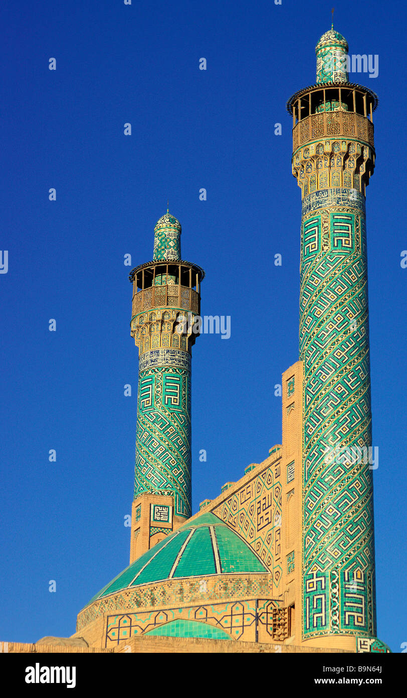 Iran, Ispahan, Imam Mosque on Imam Square, classified as World Heritage ...