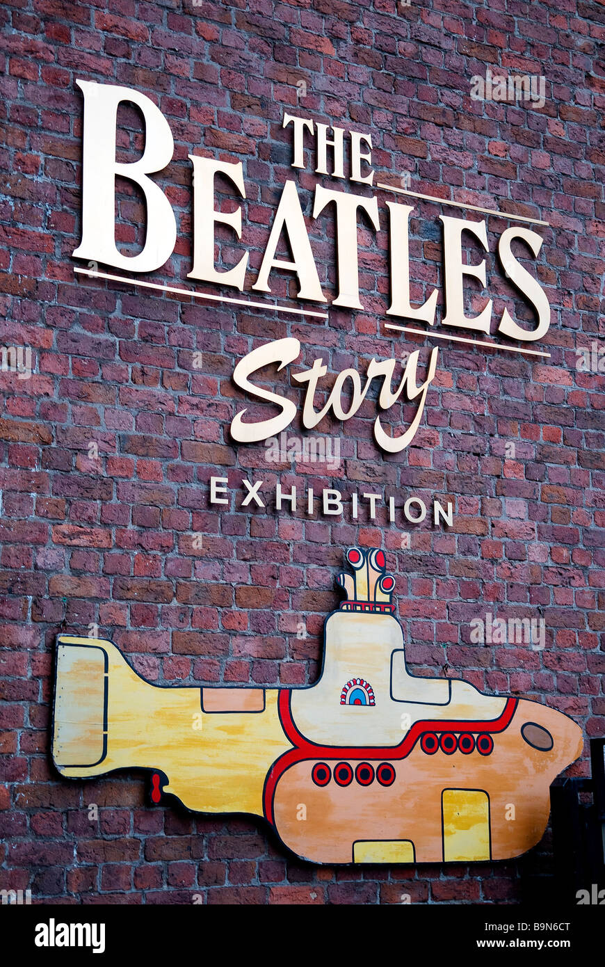 United Kingdom, Liverpool, the Albert Dock, the Beatles Story Museum ...