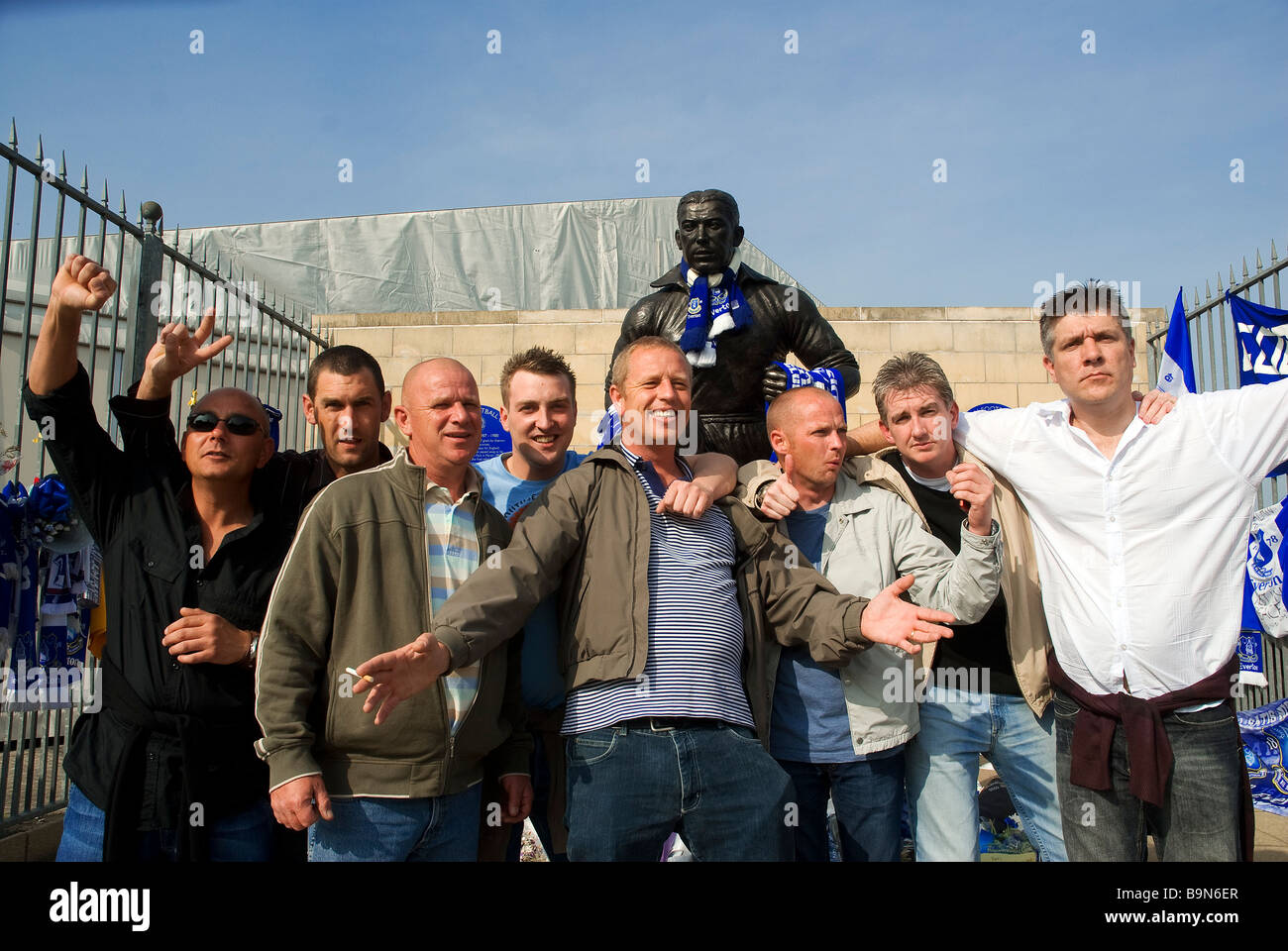 United Kingdom, Liverpool, the Goodison Park, football stadium, home ...