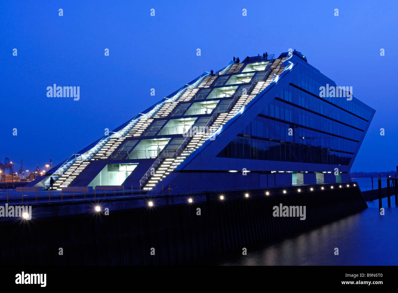 Dockland office building in Hamburg, Germany, Europe Stock Photo - Alamy