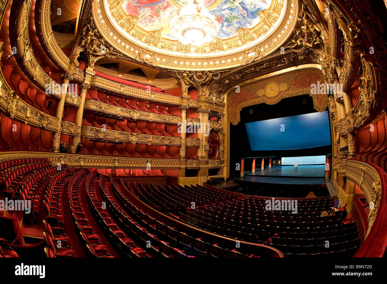 Paris Opera House Chandelier High Resolution Stock Photography and ...