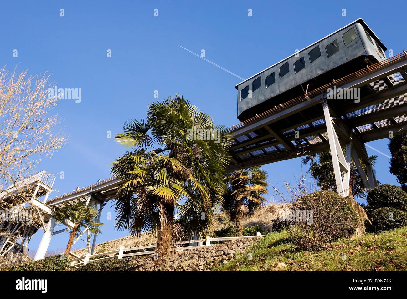Funicular railway pau hi-res stock photography and images - Alamy