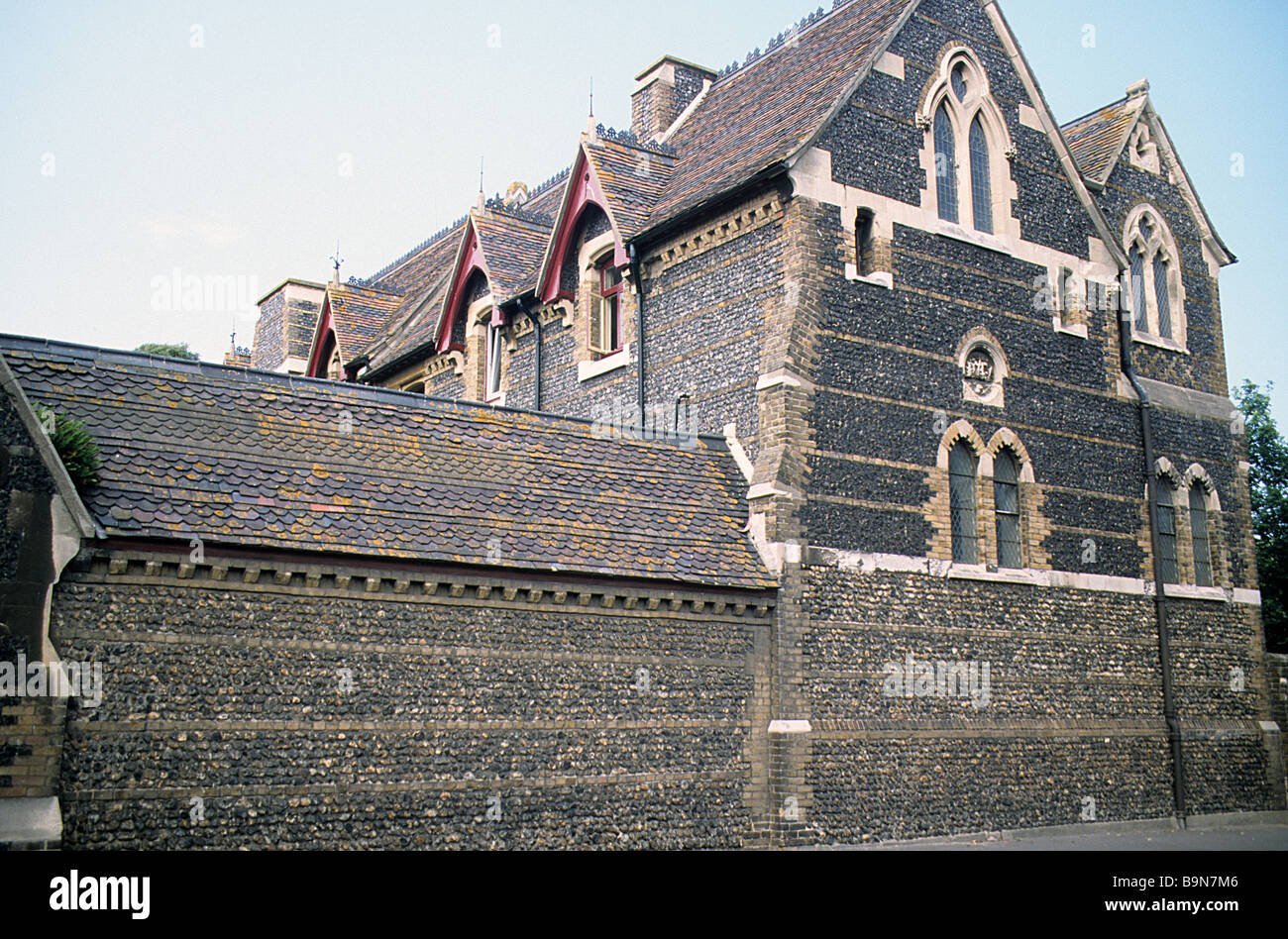 Ramsgate, Kent. St Augustine's Abbey, Roman Catholic, view from the ...
