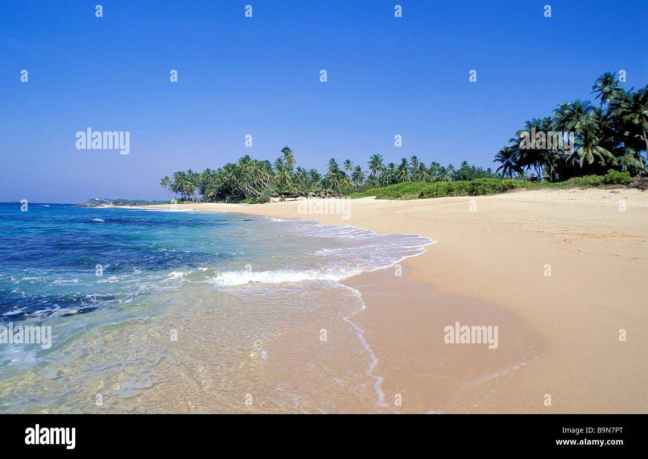 Sri Lanka, Southern Province, Tangalle Beach Stock Photo - Alamy
